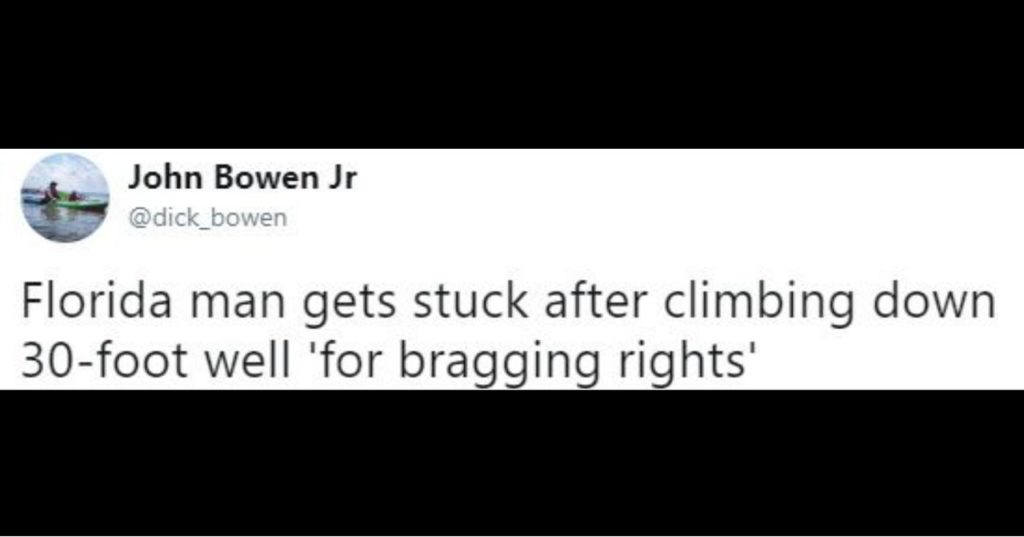 New Internet Challenge Has People Googling 'Florida Man' And Their ...